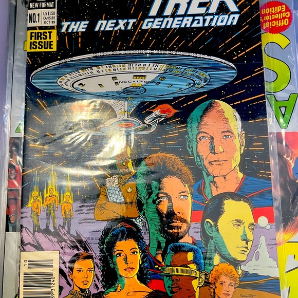 star trek | Other | Star Trek Next Generation Comic And Collector Cards ...